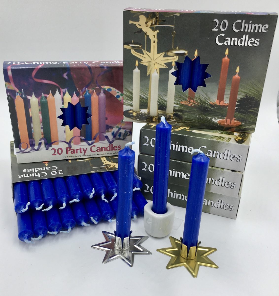 Dark Blue Mini Candles - Pathways Saint Louis