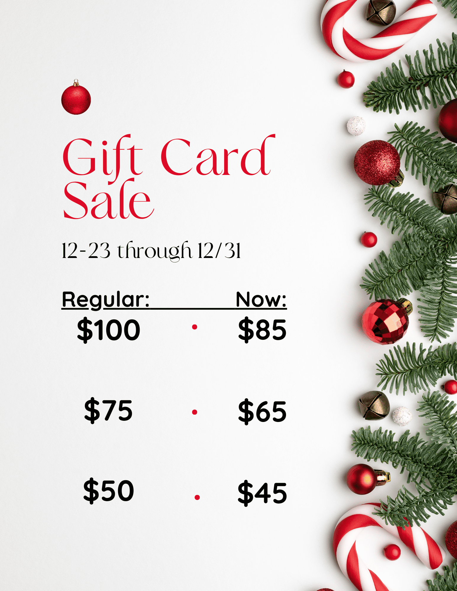 Holiday Hours and a Gift Card Sale! - Pathways Saint Louis