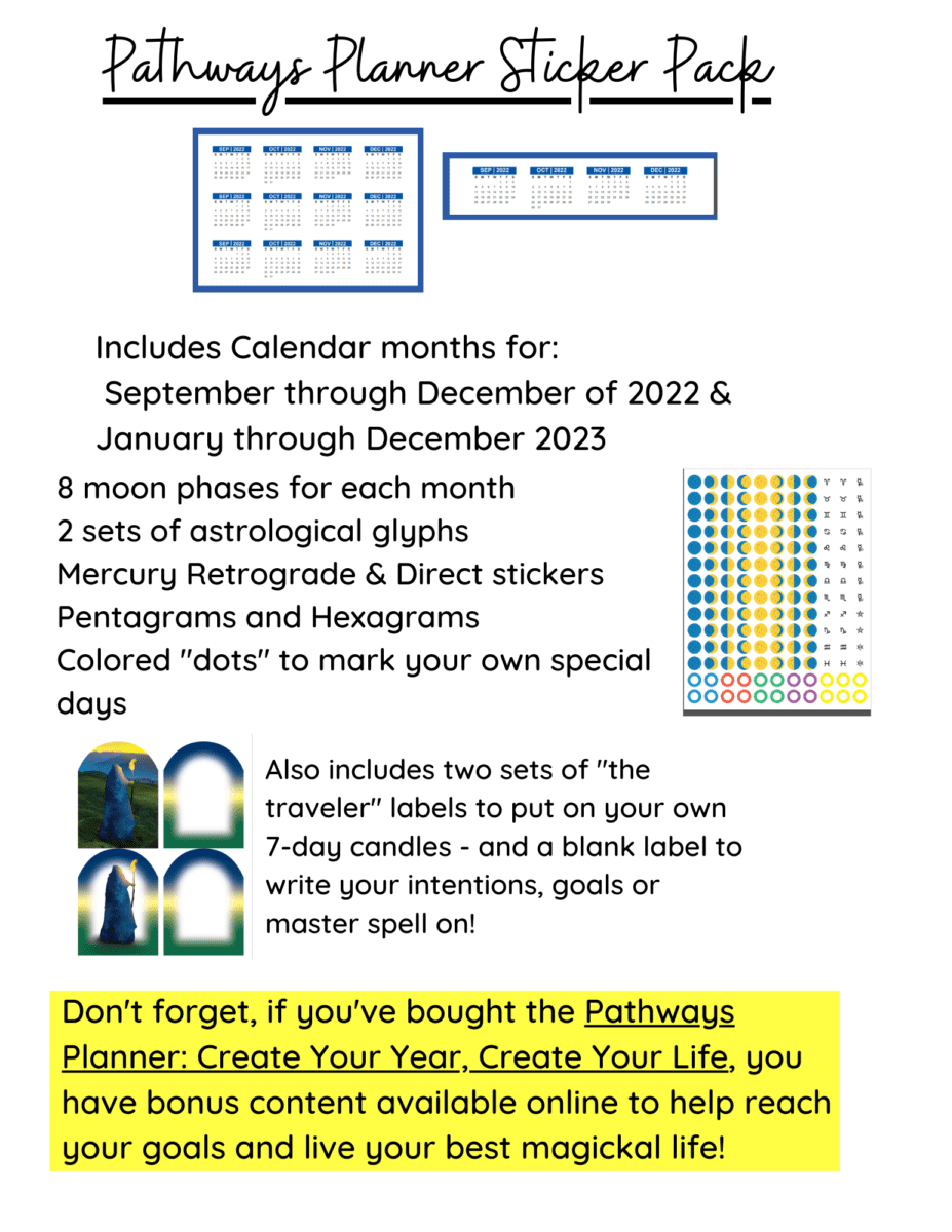 Stickers for The Pathways Planner - Pathways Saint Louis