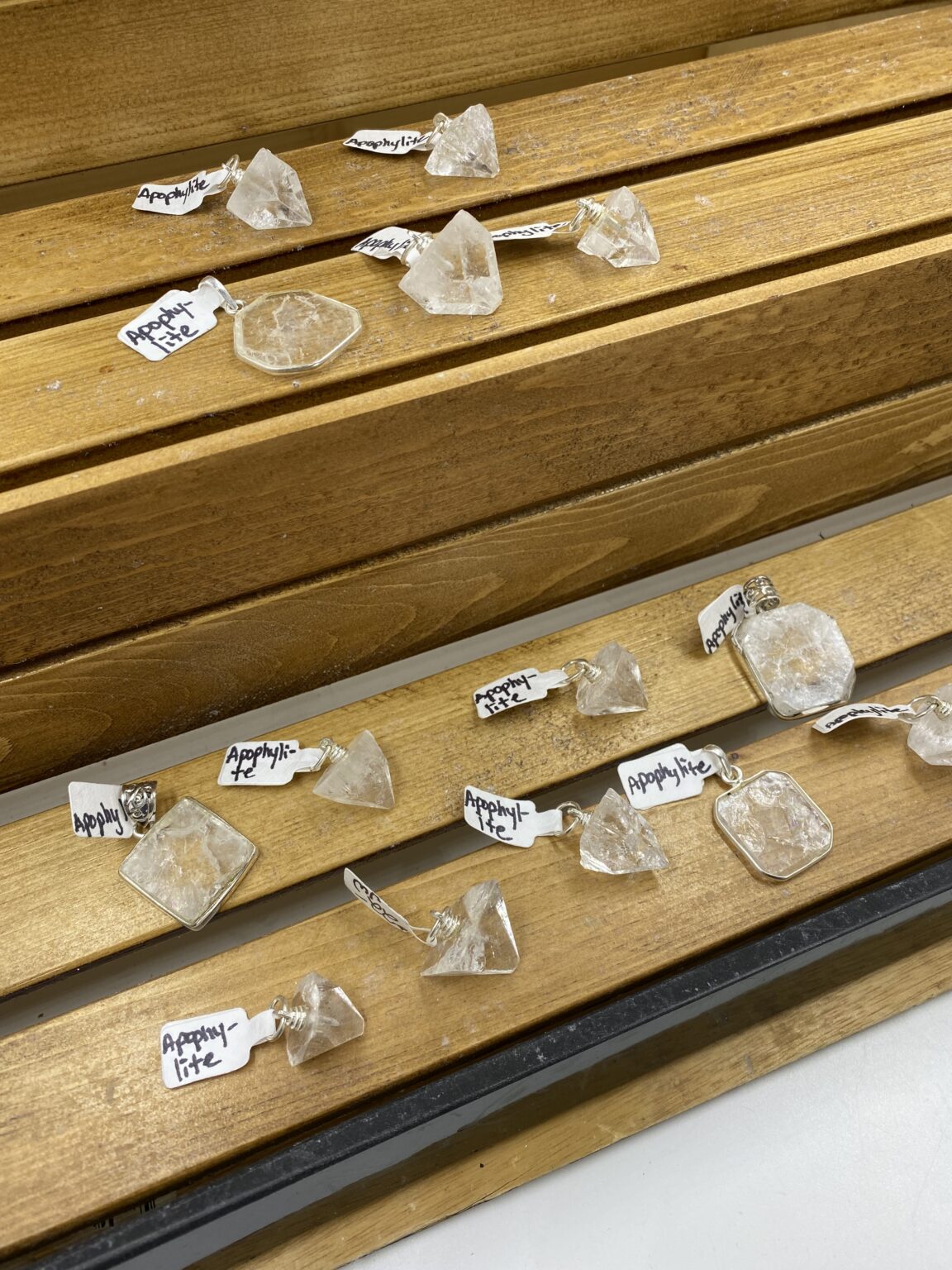 Apophyllite Pendants! - Pathways Saint Louis
