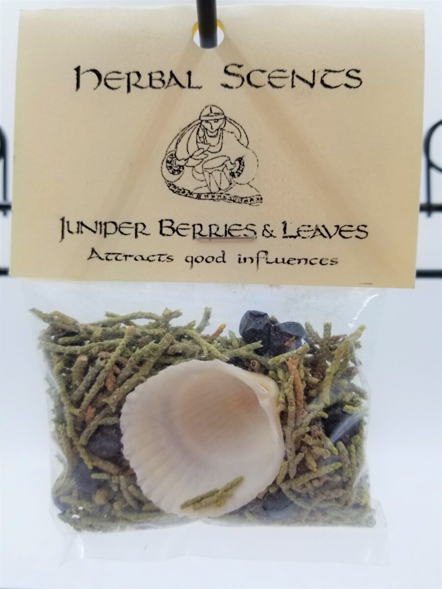 Herbal Scents, Juniper Berries and leaves with shell - Pathways Saint Louis